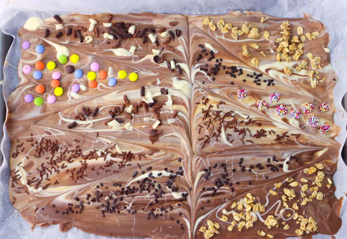 Chocolate Shards (cake topper) - Love Food Feed