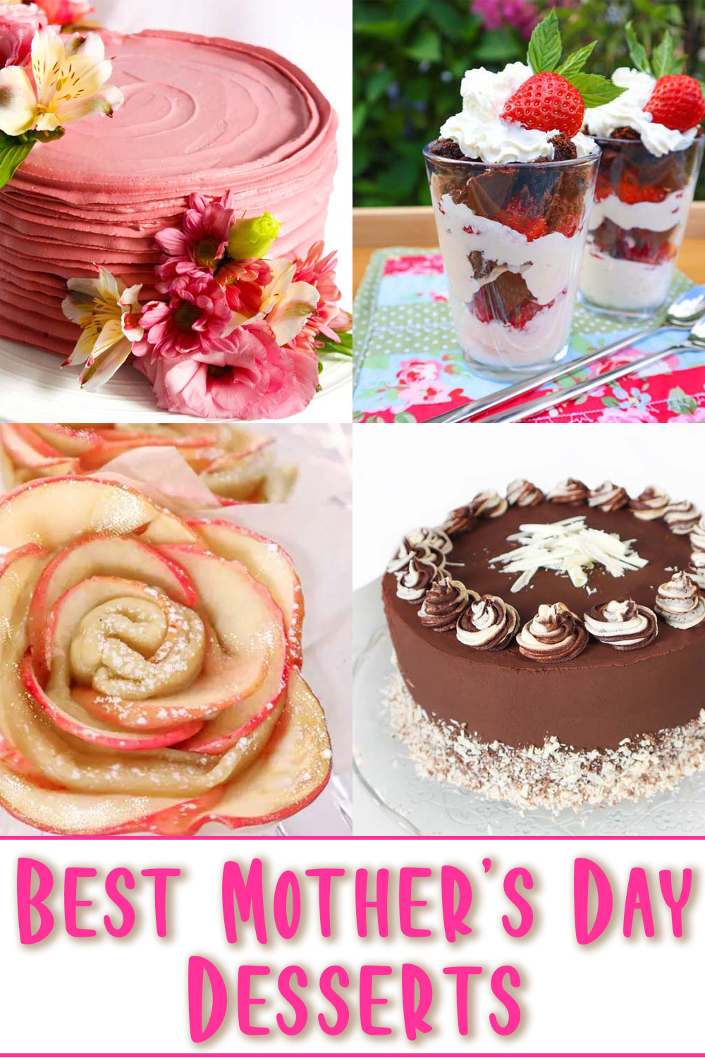 Los 25 mejores postres del Día de la Madre para endulzar su día