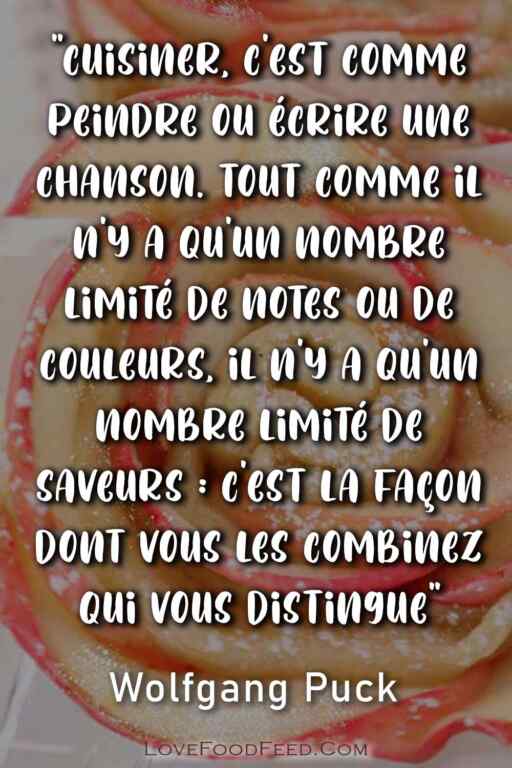 40 meilleures citations de cuisine pour vous inspirer dans la cuisine