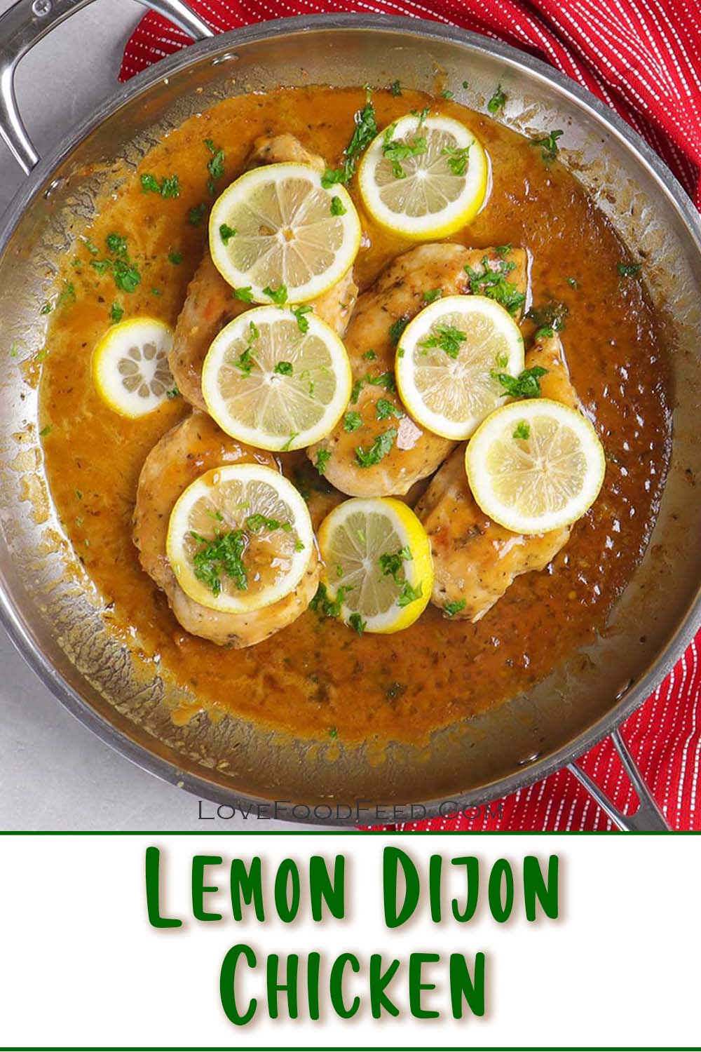 Ayam Lemon Dijon - Resep Ayam Mudah Dibuat 20 Menit