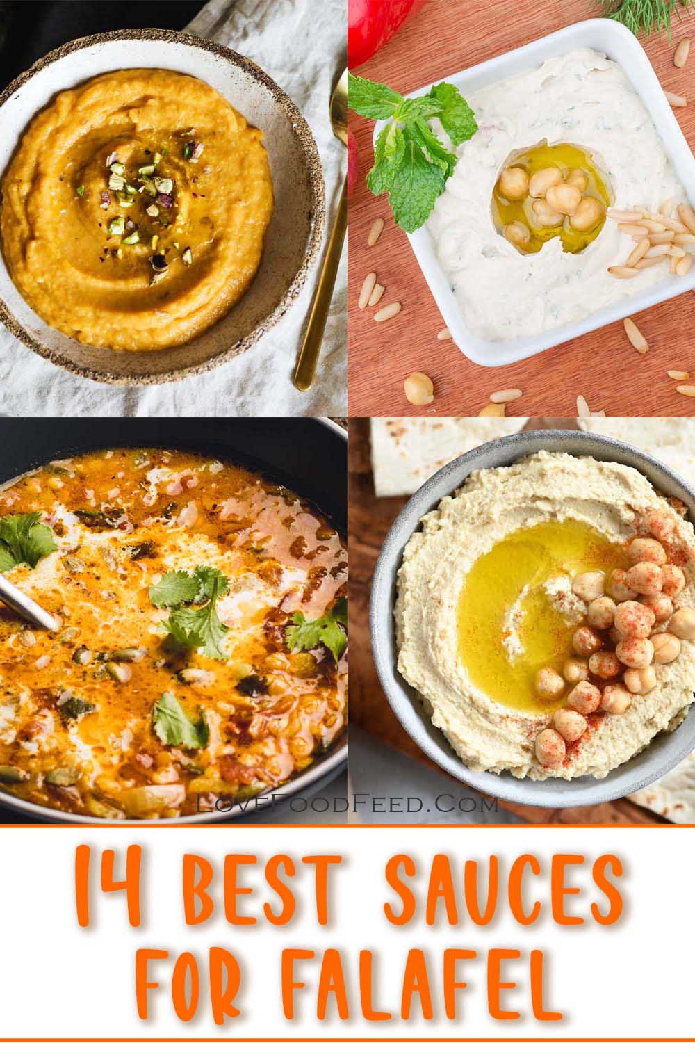 Saucen für Falafeln – 14 beste Saucen und Dips für Falafeln