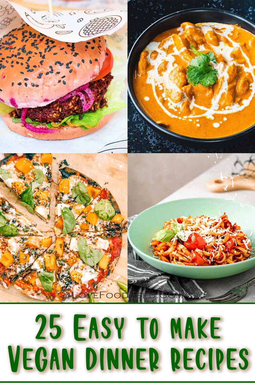 26 Ricette per Cena Vegana - Facili da preparare, vegane e deliziose
