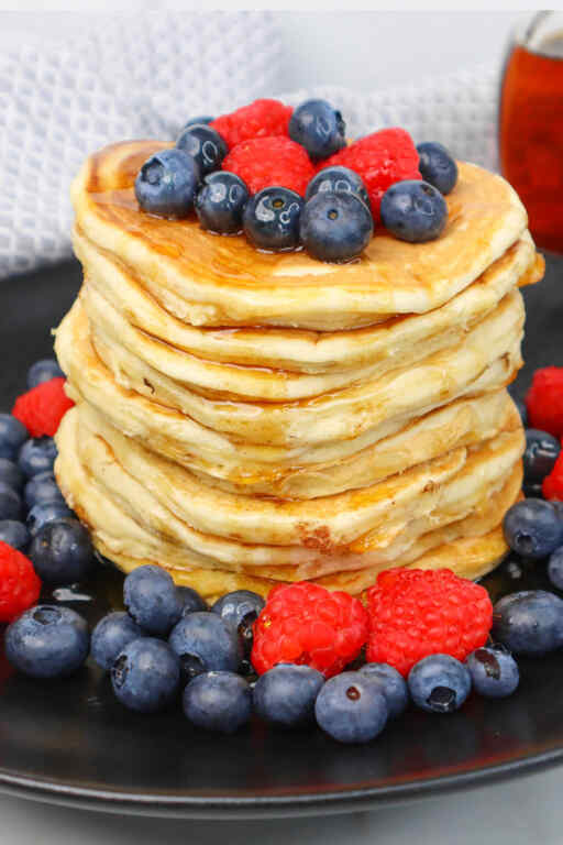 Recept voor luchtige Amerikaanse pannenkoeken voor een perfect ontbijt