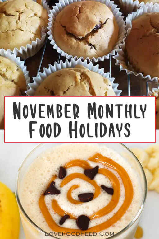 November Monthly Food Holidays: Celebrate with Pies, Pecans, and Peanut ...