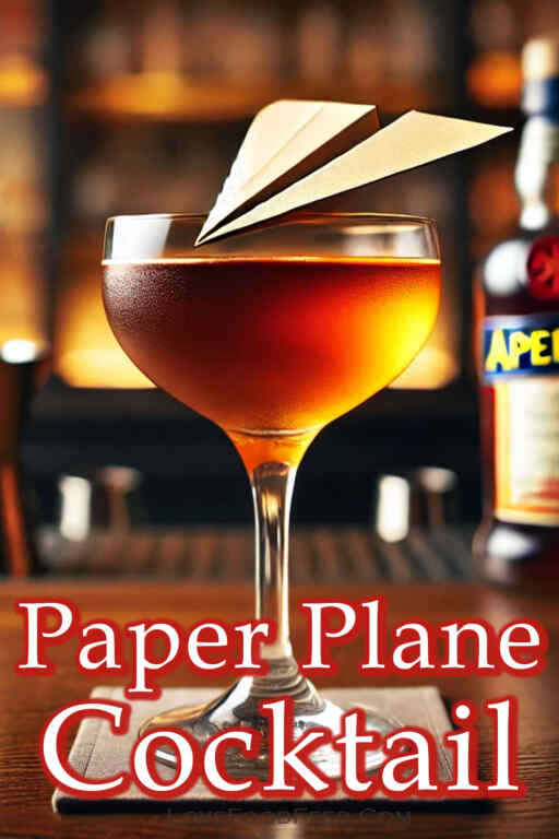 Paper Plane Cocktail: The Ultimate Equal-Parts Drink - Love Food Feed