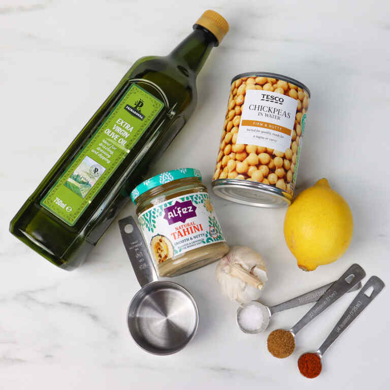 Zelfgemaakte hummus recept - beter dan in de winkel gekochte