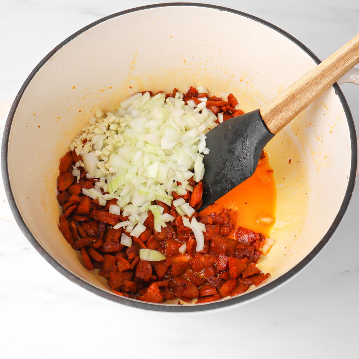 One-Pan Chorizo Pasta Recipe - Ready in just 25 minutes!