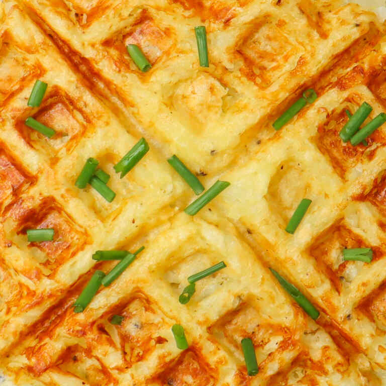 Potato Waffles - A Crispy Twist on a Classic Comfort Food