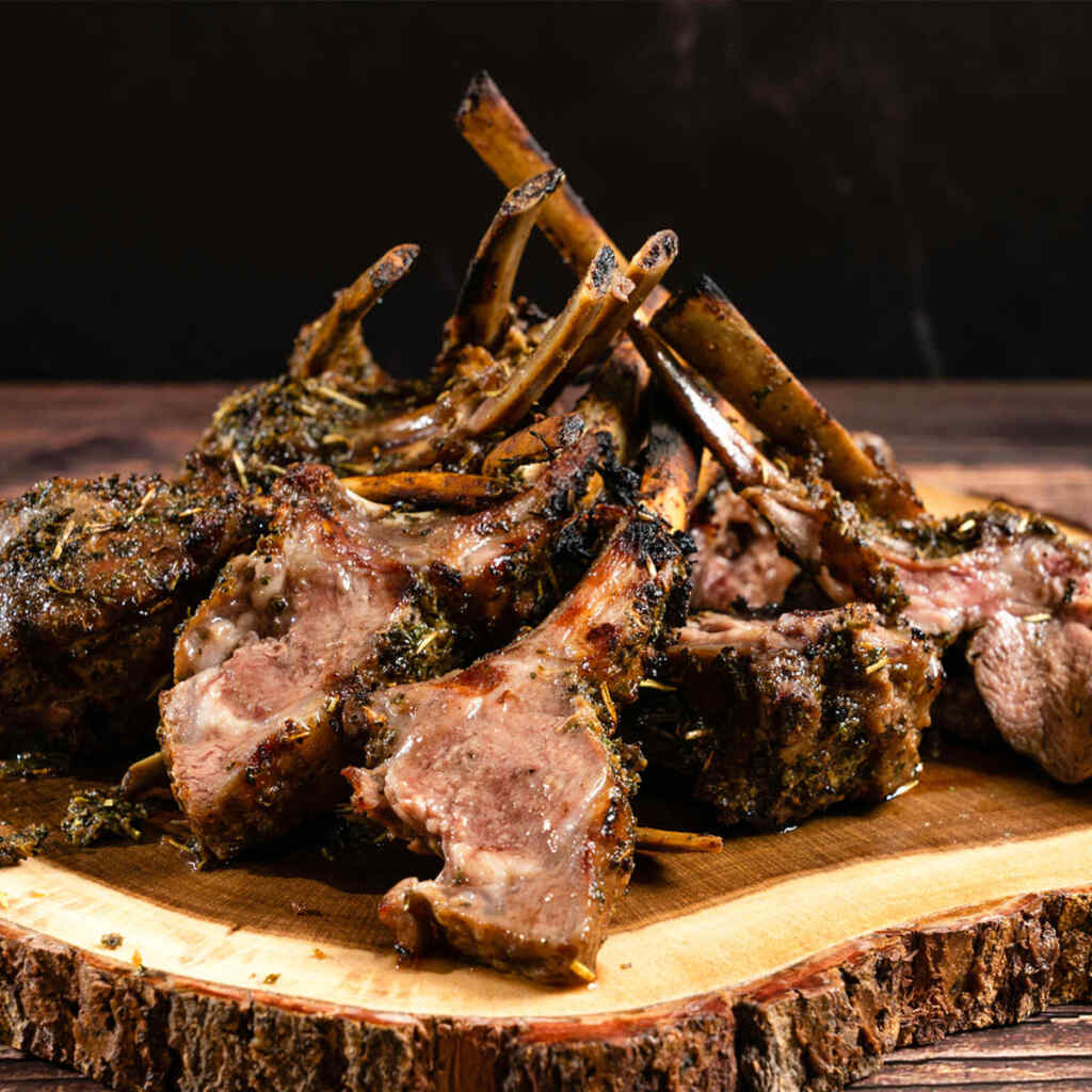 Temperatura interna dell'agnello cotto - da al sangue a ben cotto