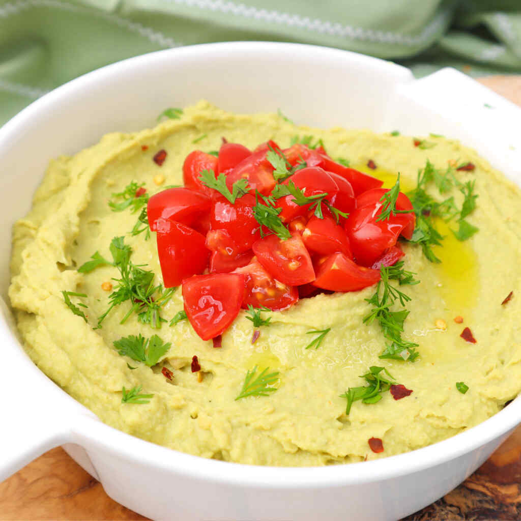 Receta de hummus de aguacate: cremoso, sabroso y listo en 5 minutos