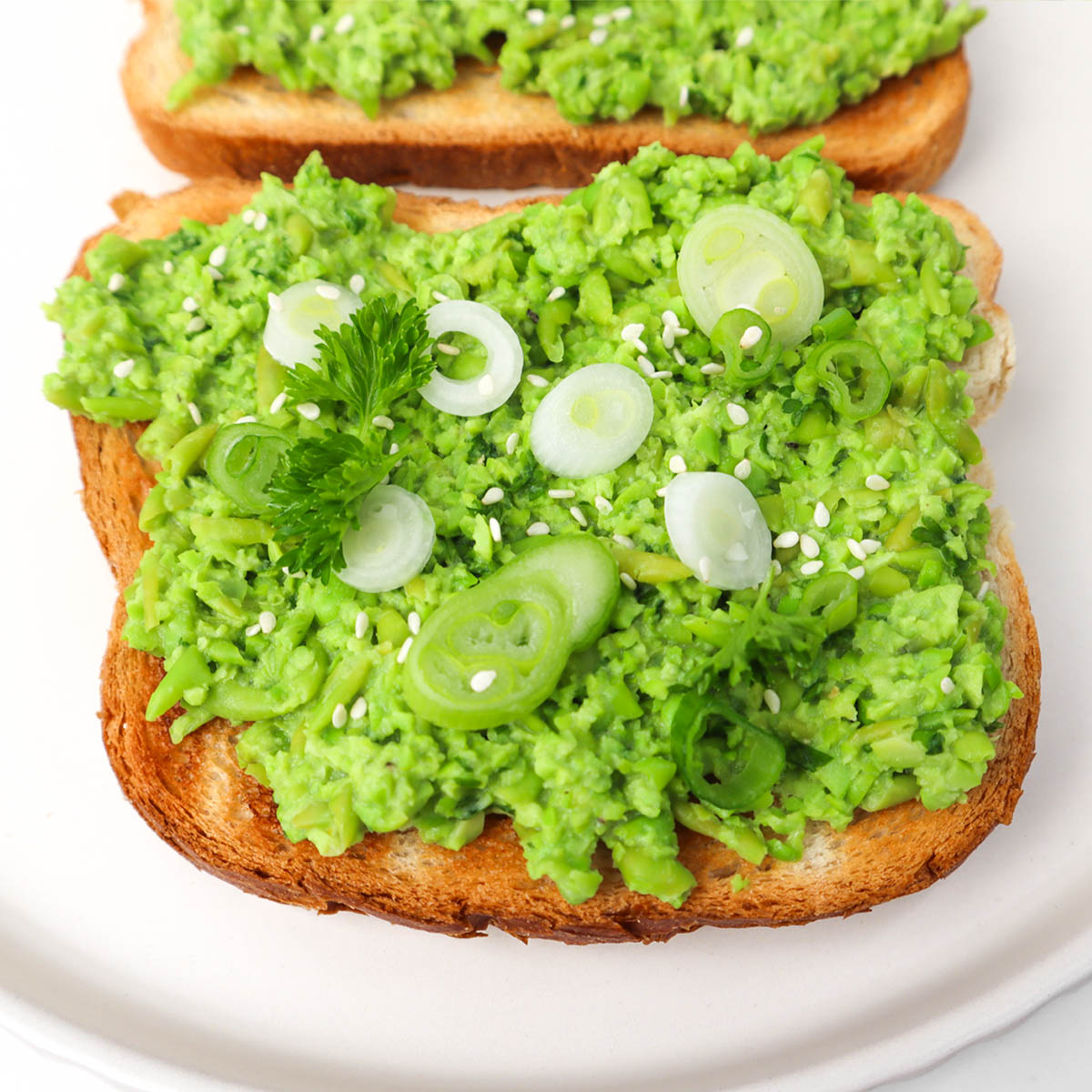 Smashed Pea Toast - Fresh, Zesty & Ready in Minutes