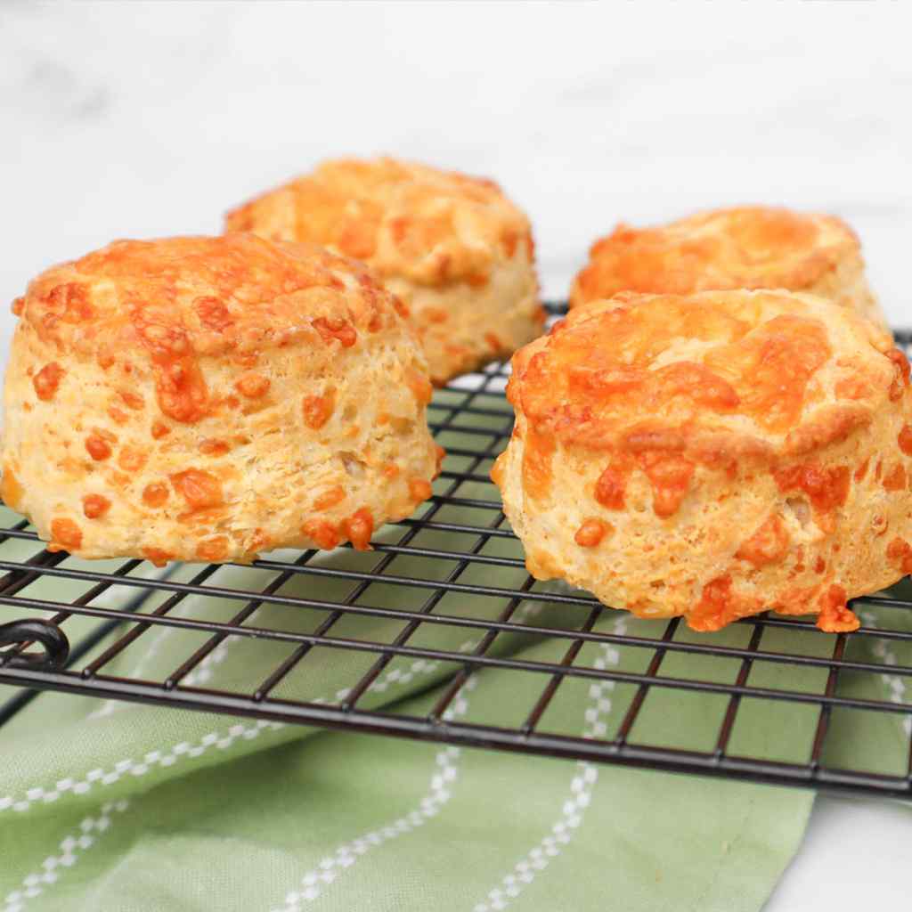 Cheese Scones - Timeless Savory Scones with Melted Cheddar