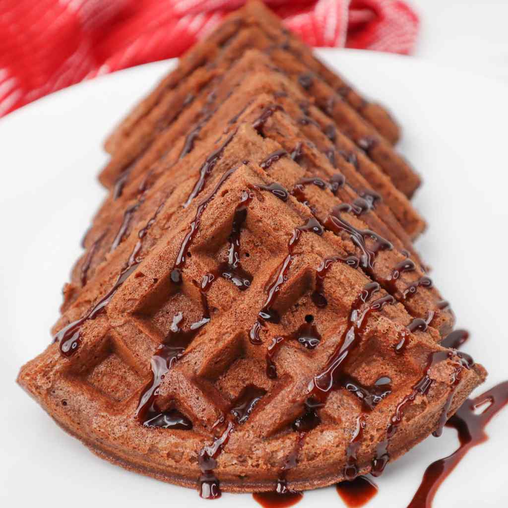 Chocolate Waffles - Bakery-Style Waffles Made at Home