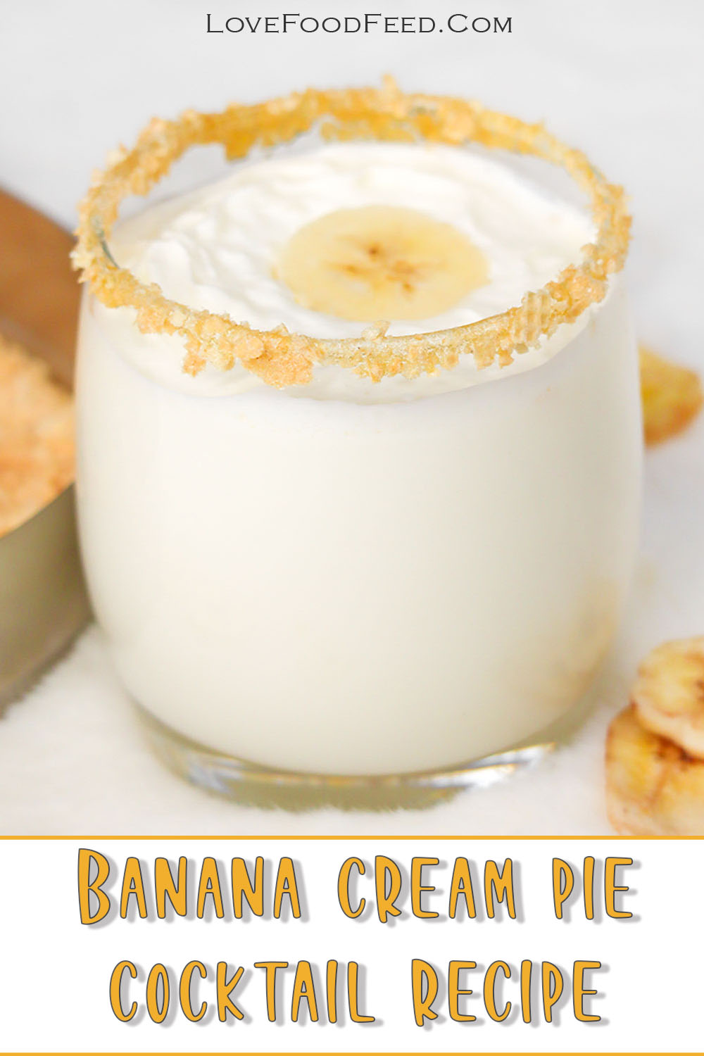 Banana Cream Pie Cocktail Recipe – Creamy Dessert Drink